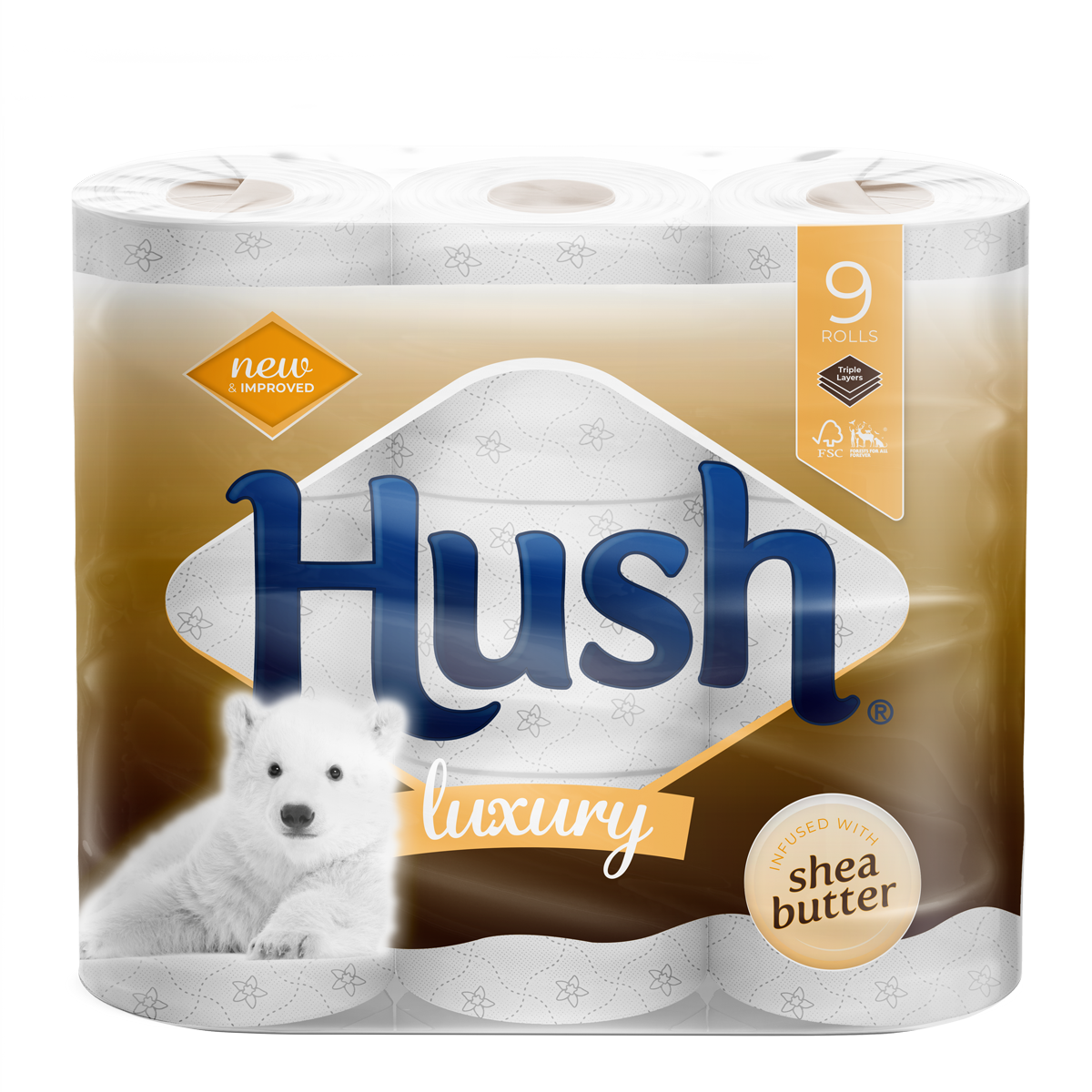 Hush Toilet Tissue - Northwood Consumer