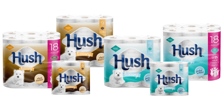 Hush Toilet Tissue - Northwood Consumer